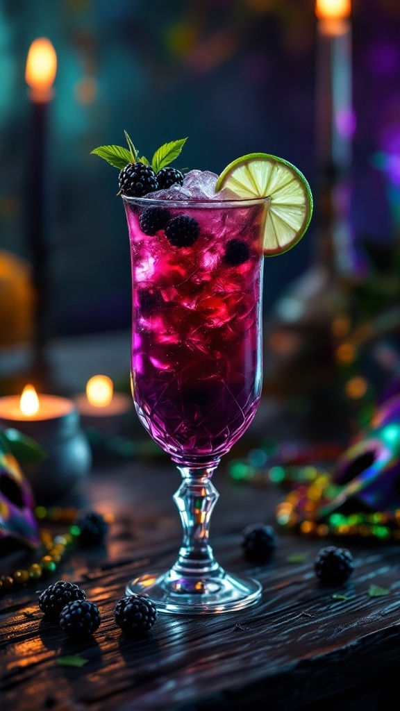 Voodoo Queen Cocktail Recipe - The Sip Spot - Cocktails Made Easy