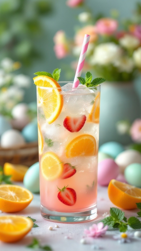 Refreshing Easter Mocktail Recipe - The Sip Spot - Cocktails Made Easy