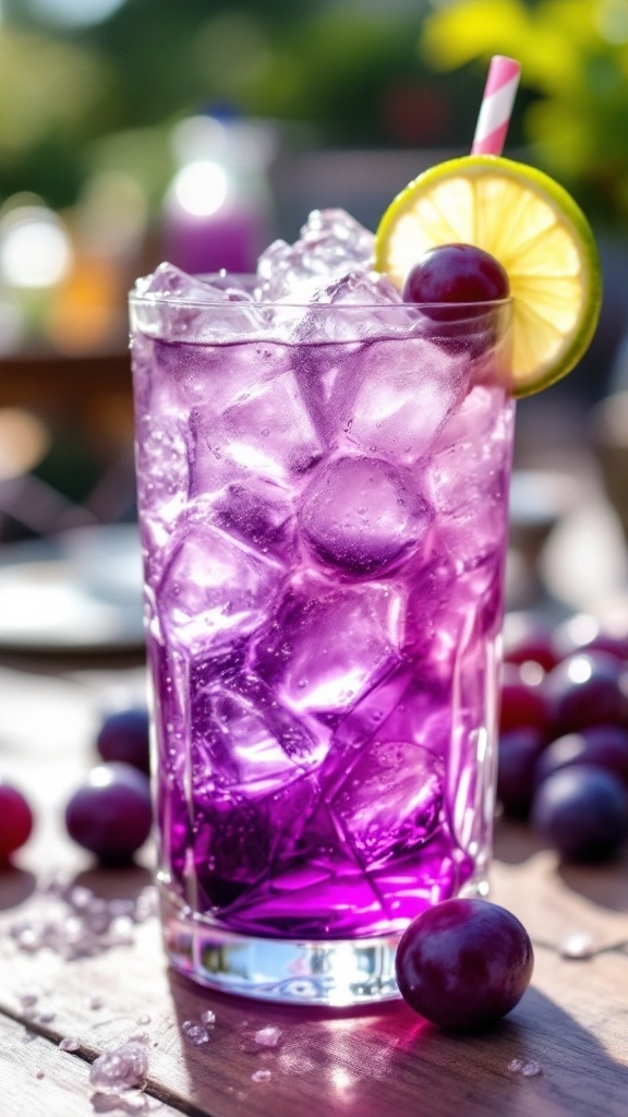 Refreshing Grape Vodka Cocktail Recipe - The Sip Spot - Cocktails Made Easy
