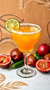 Spicy Guava Margarita with a Ginger Twist - The Sip Spot