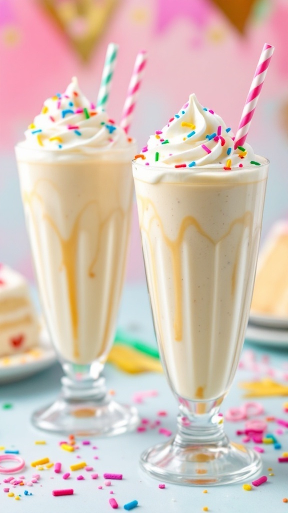 Decadent Cake Batter Milkshake Recipe - The Sip Spot - Cocktails Made Easy