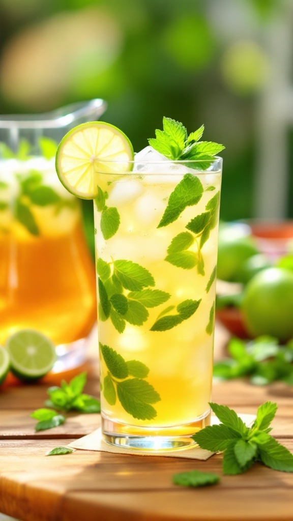 Mint Mojito Iced Tea Recipe for a Refreshing Summer - The Sip Spot ...