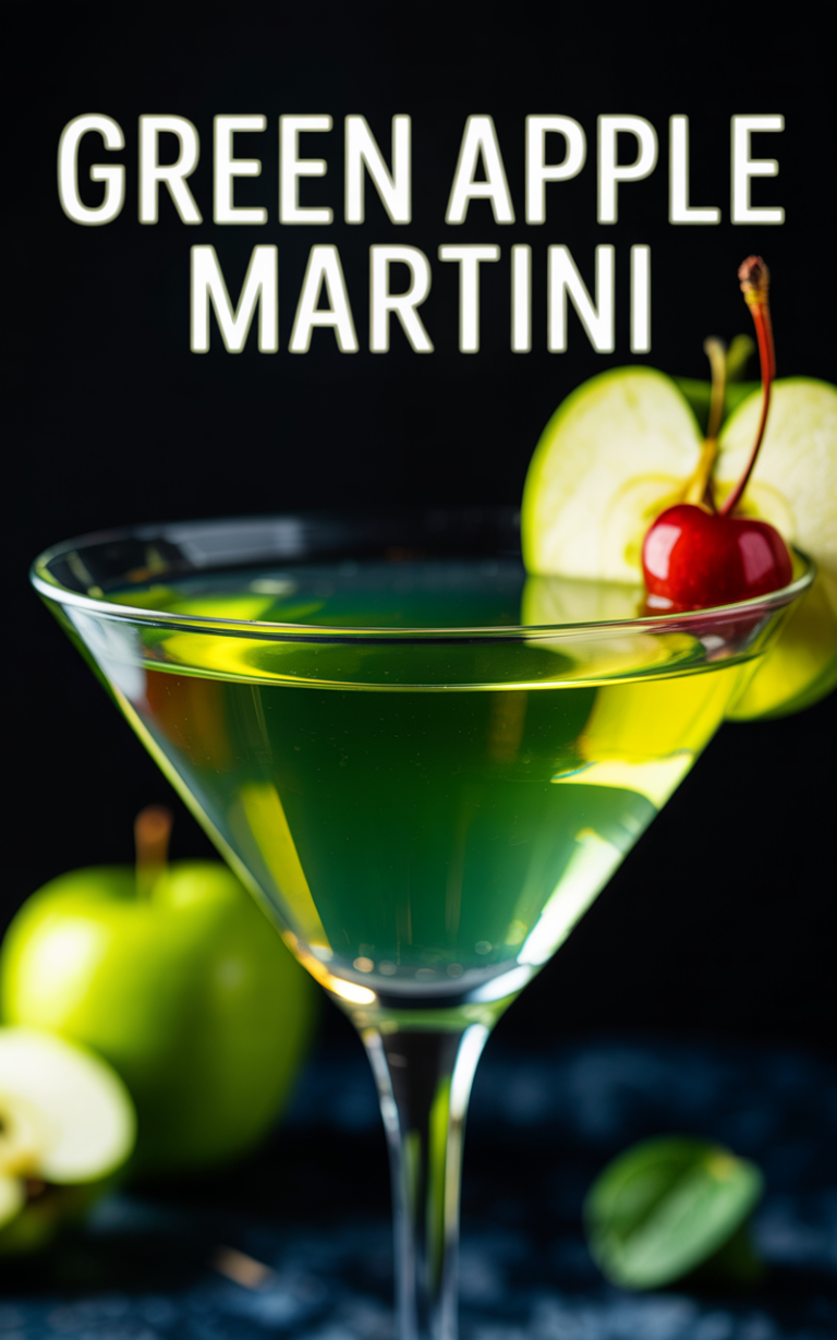Green Apple Martini Magic: A Refreshingly Vibrant Cocktail Recipe for ...