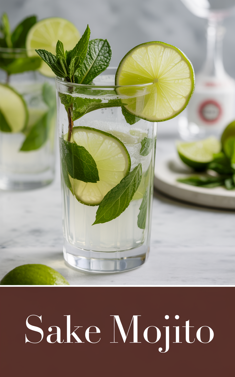 Sake Mojito: Elevate Your Cocktail Hour with an East-Meets-West Twist ...