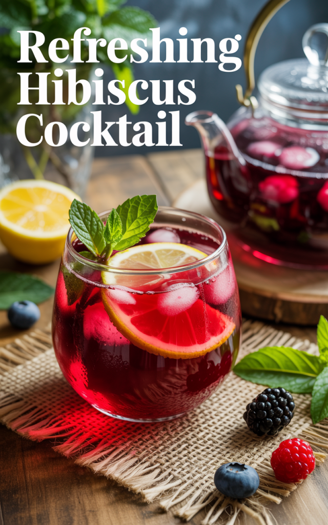 Bloom & Bubbly: The Ultimate Non-Alcoholic Hibiscus Cocktail - The Sip ...