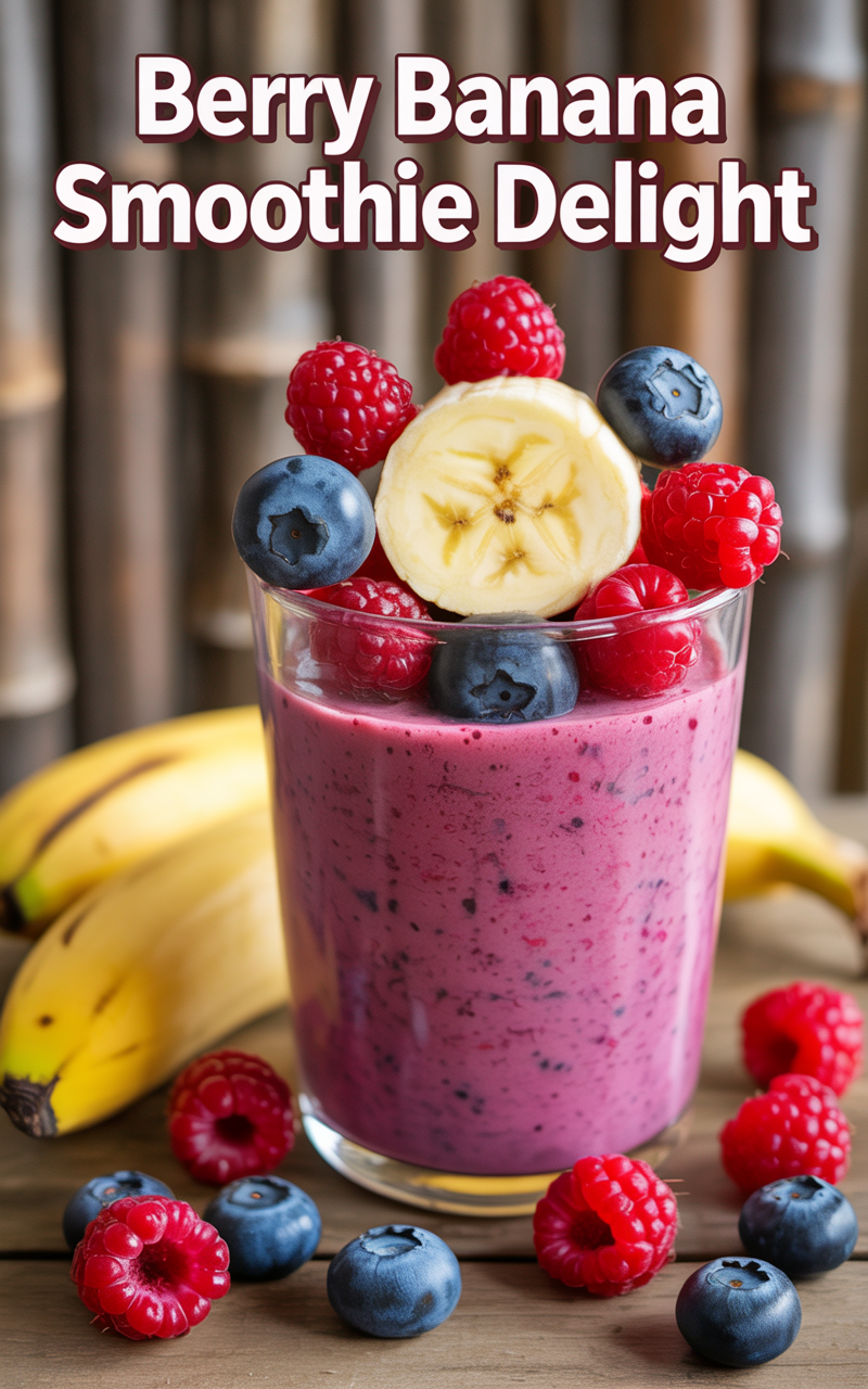 Classic Mixed Berry Smoothie: A Burst of Flavor in Every Sip! - The Sip ...