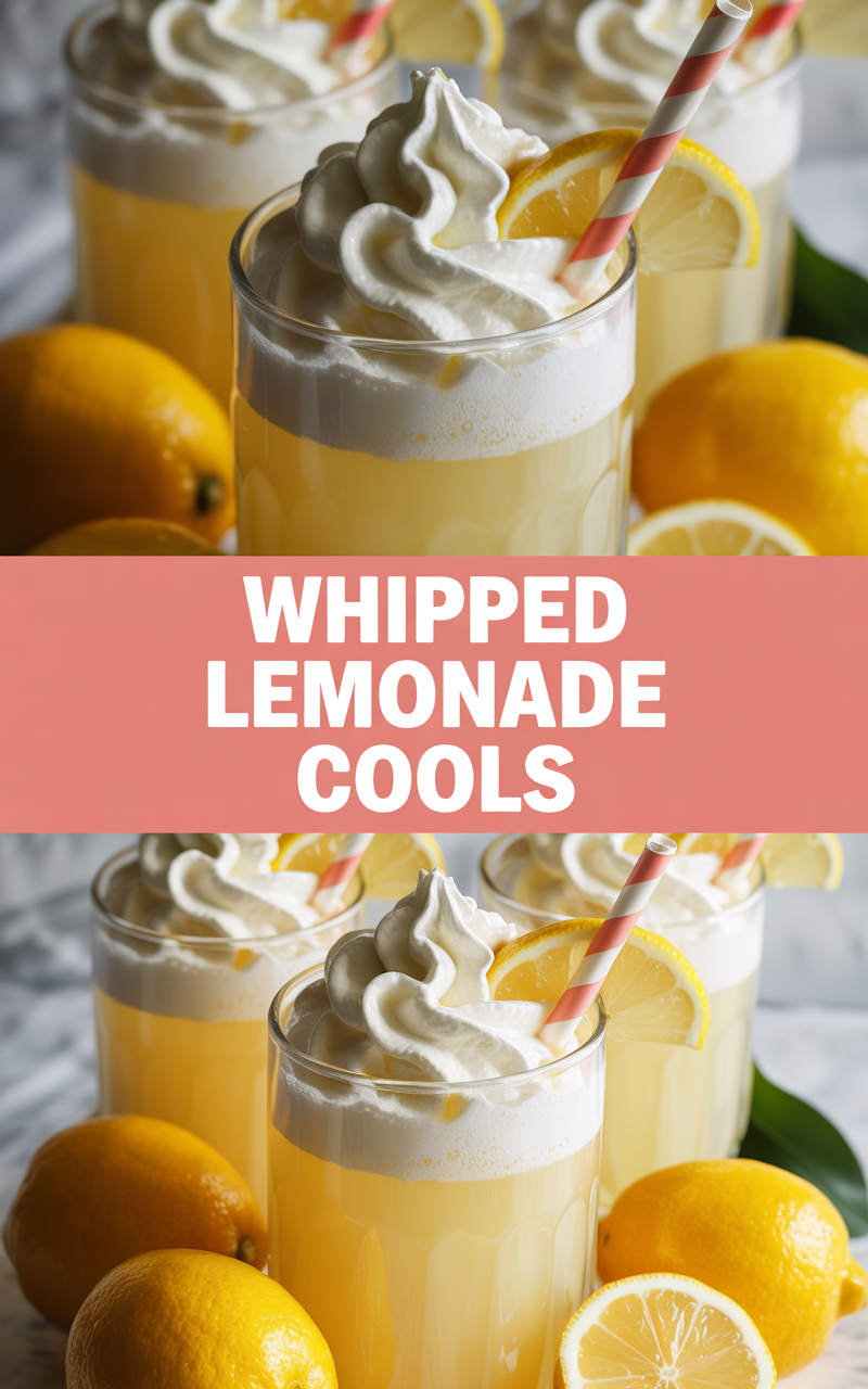 Cloud-Like Whipped Lemonade: The Ultimate Refreshing Summer Treat - The ...