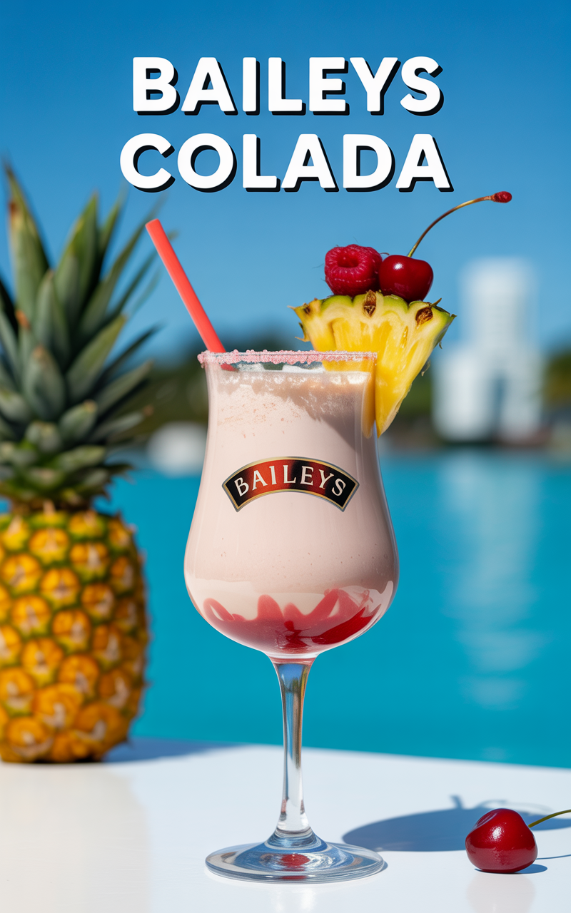 Tropical Indulgence: Elevate Your Summer with the Baileys Colada ...