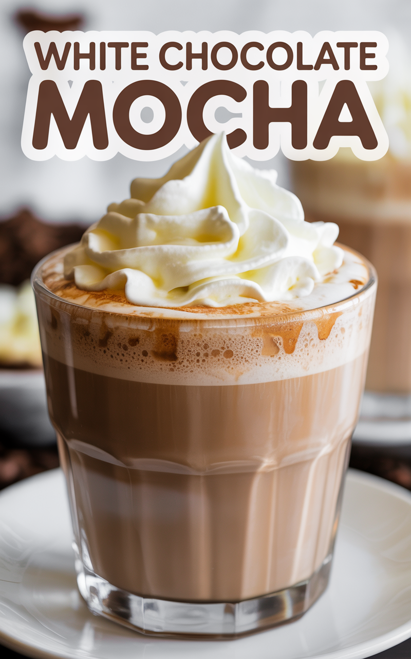 White Chocolate Mocha Magic: Create Café-Style Luxury at Home - The Sip ...