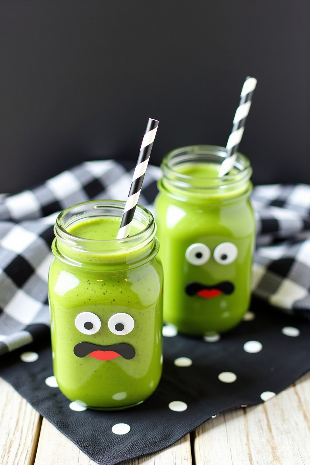 Boo-tifully Blended: Halloween Monster Face Smoothies for a ...
