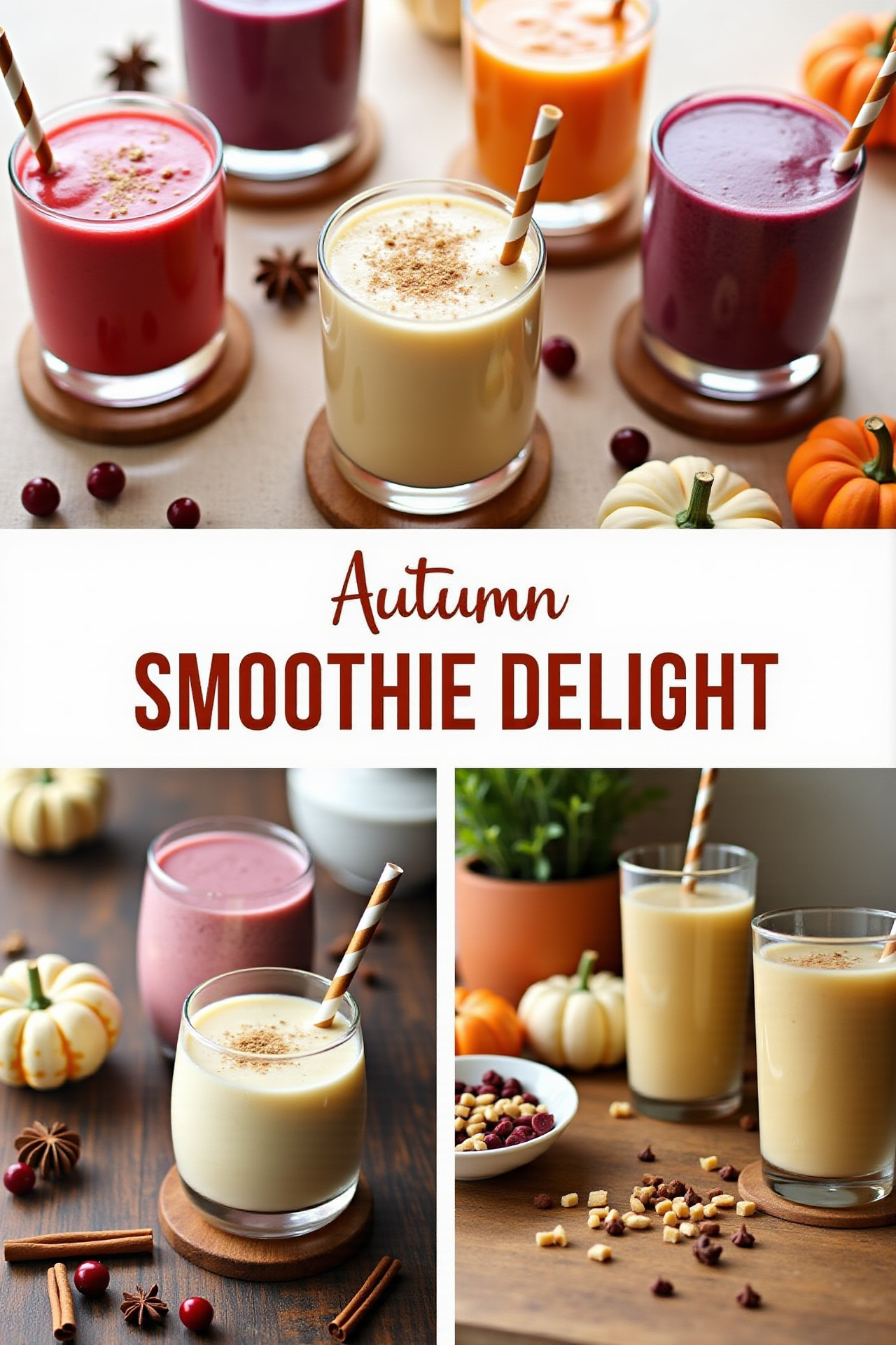 Cozy Autumn Sips: 10 Irresistible Fall Smoothie Recipes to Warm Your ...