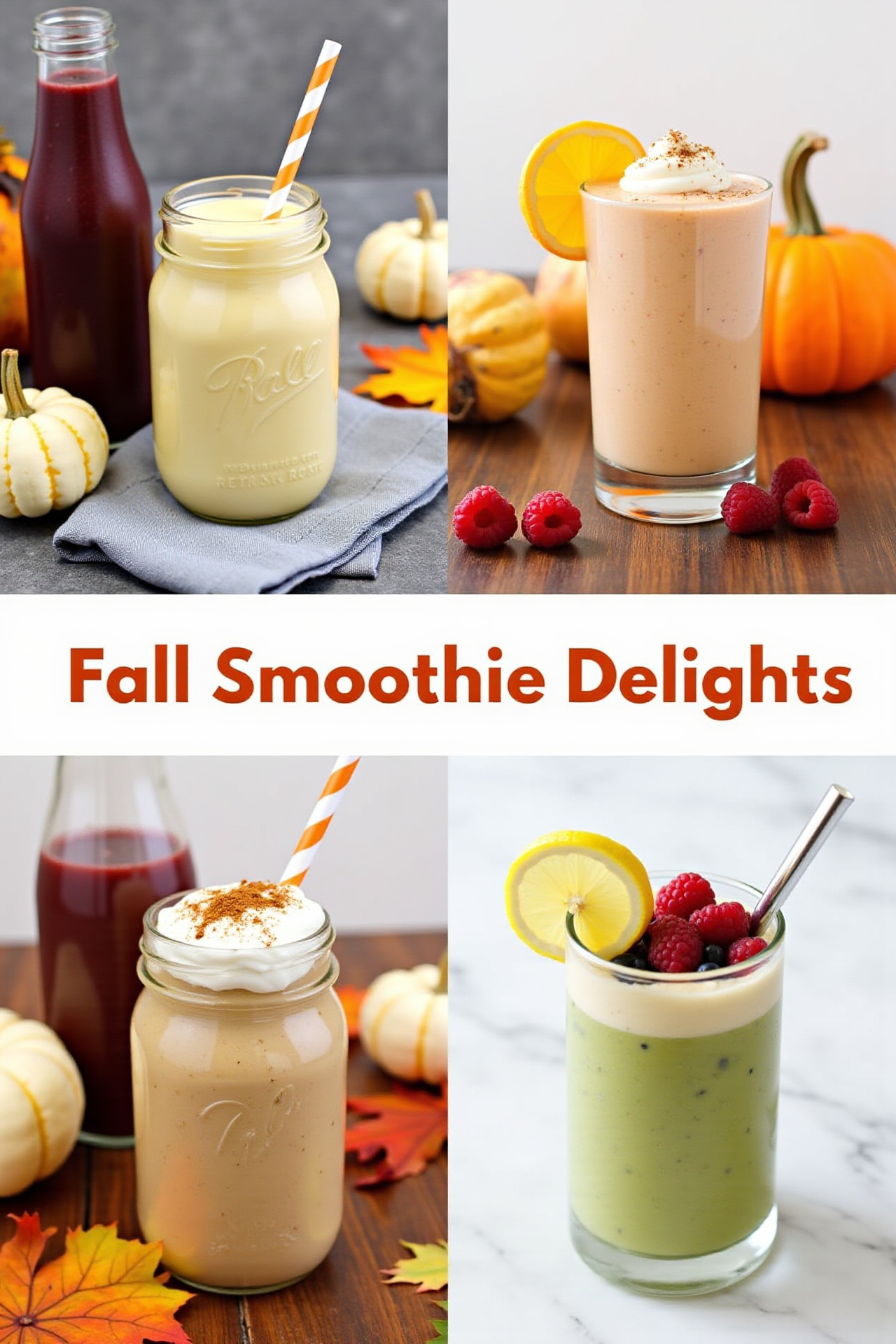 Cozy Autumn Sips: 6 Must-Try Fall Smoothie Recipes for the Perfect ...