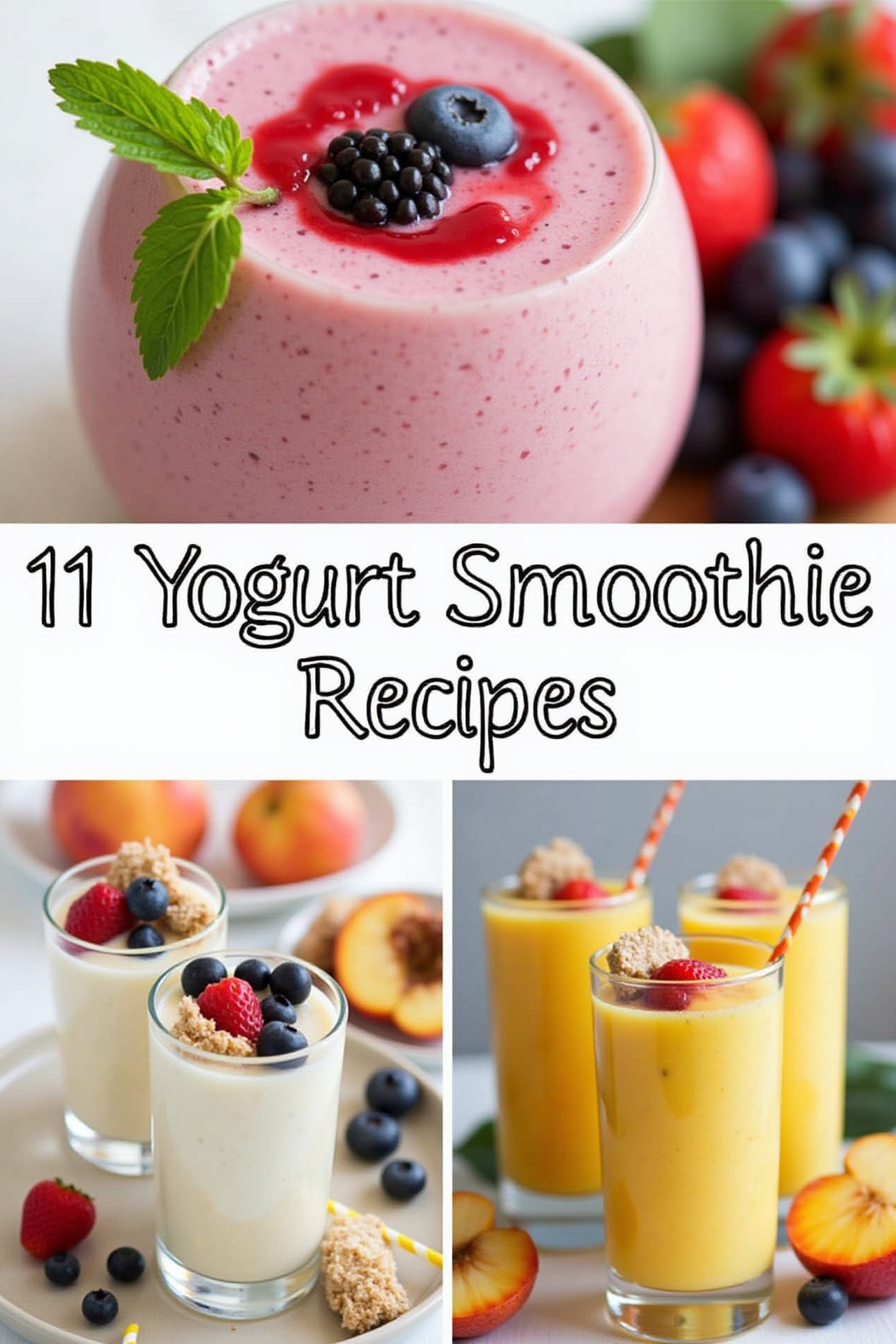 Creamy Boost: 11 Yogurt Smoothie Recipes for Delicious, Nutritious ...