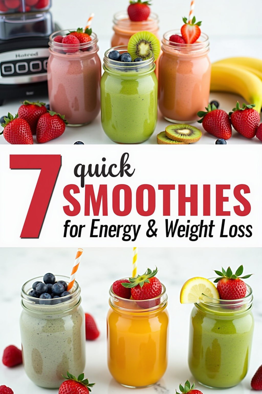 Sip, Smile, and Slim Down: Quick & Healthy Smoothie Recipes to Energize ...