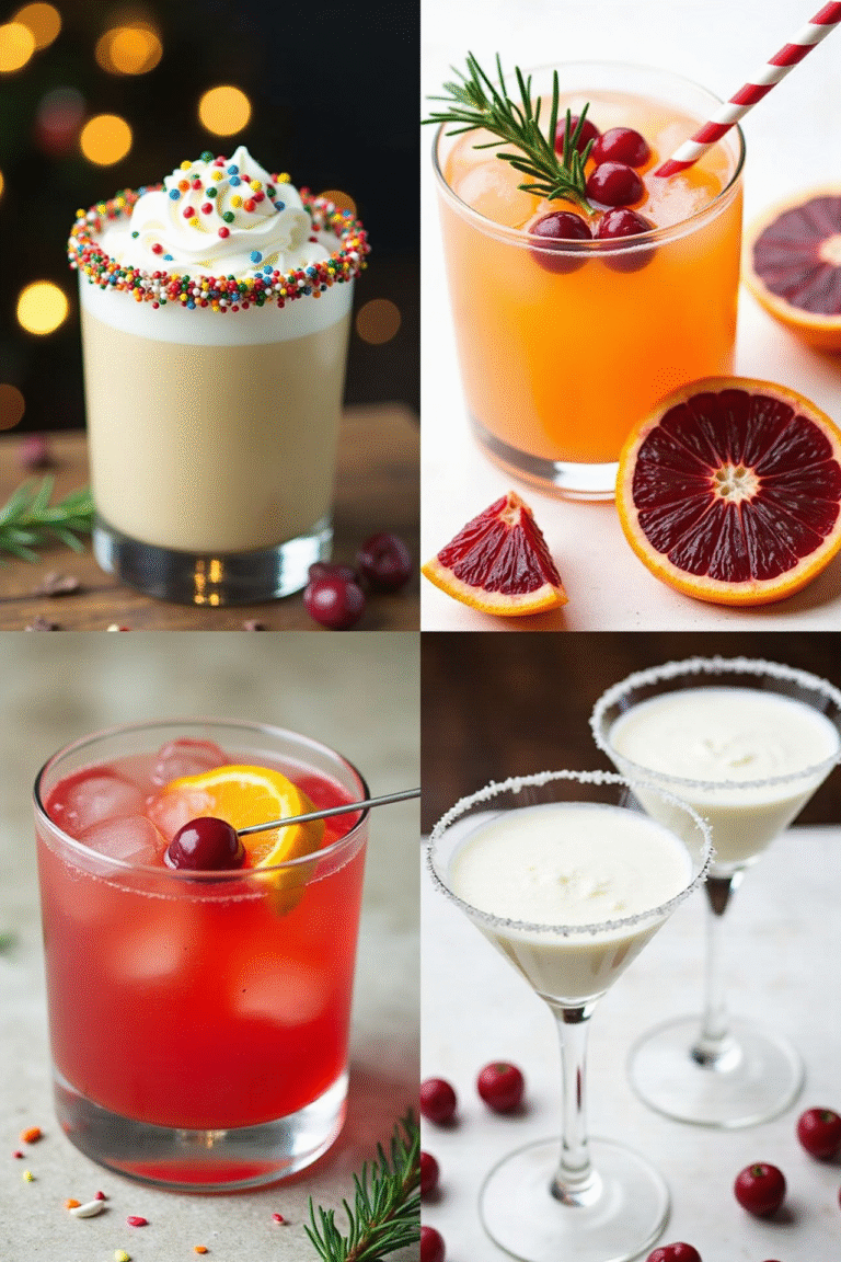 Festive Spirits: 35+ Christmas Cocktails to Dazzle Your Guests - The ...