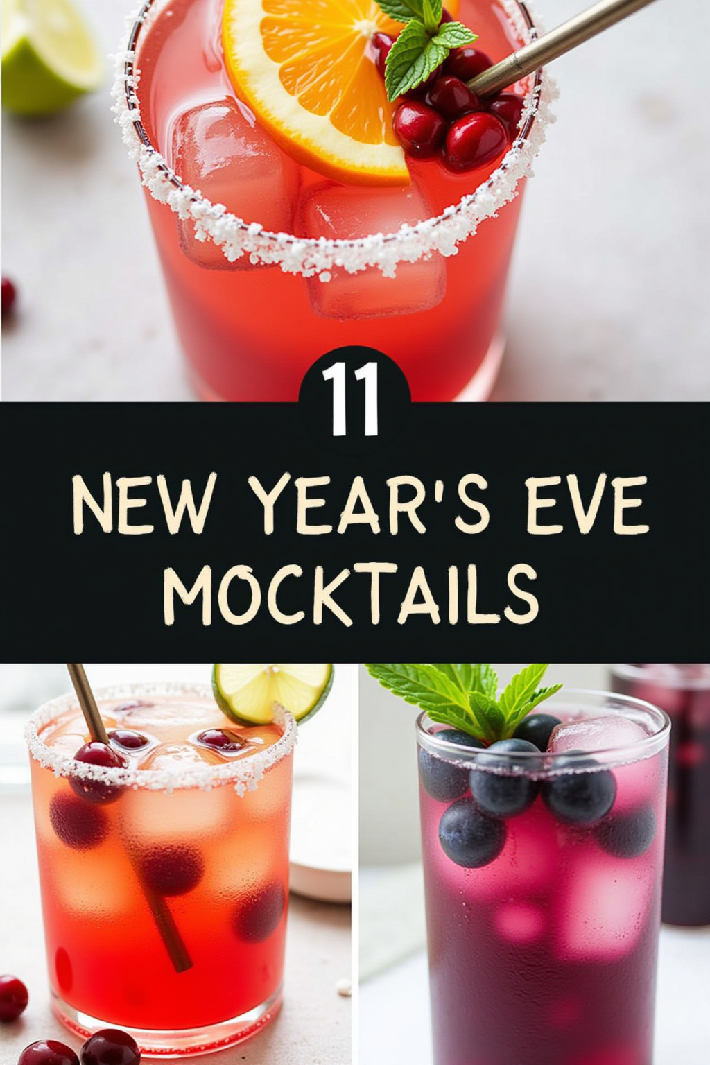Cheers to a Fresh Start: 11 Festive Non-Alcoholic Mocktails to Ring in ...