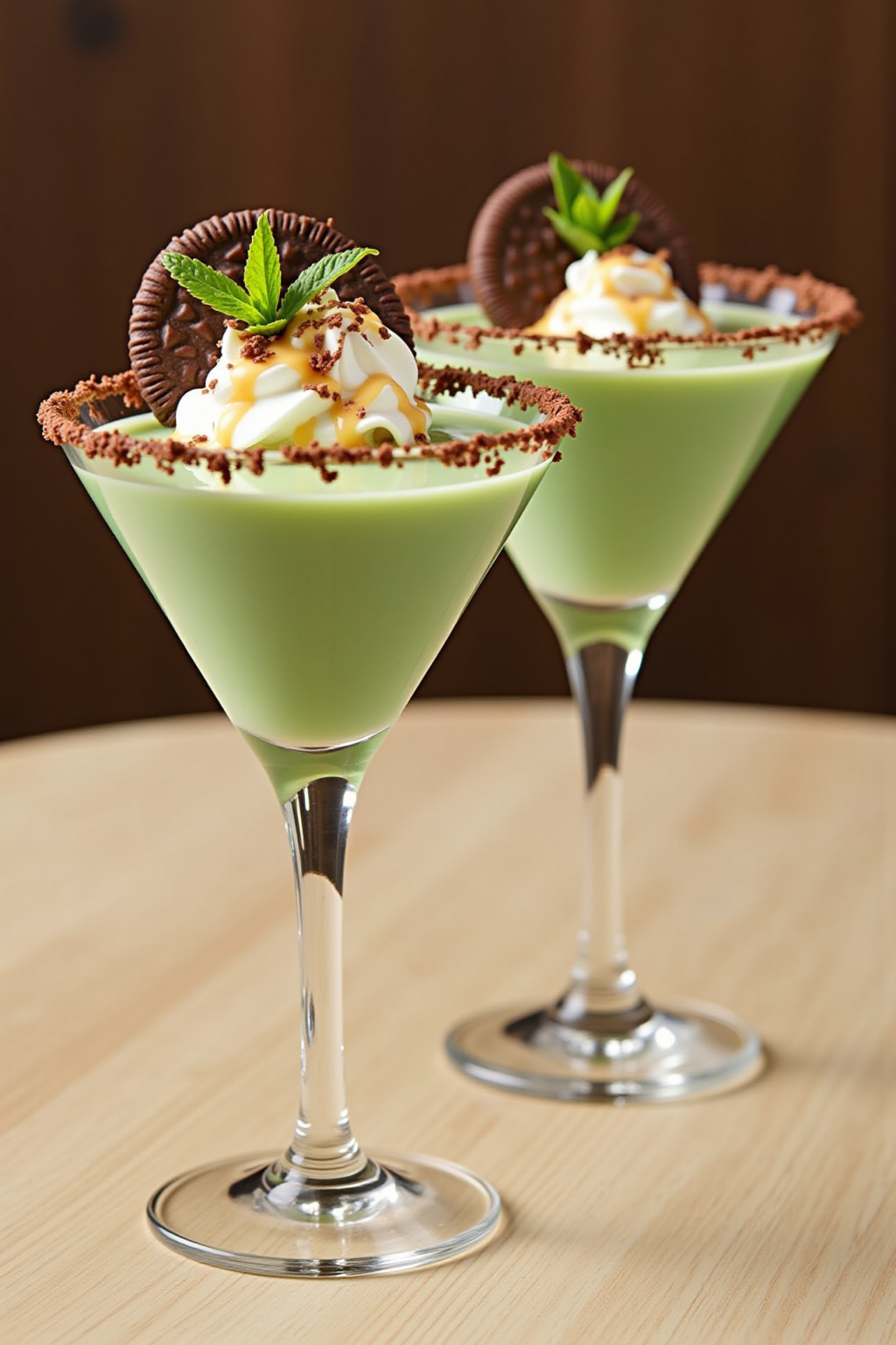 Creamy Thin Mint Cookie Martini Delight: A Decadent, Nostalgic ...